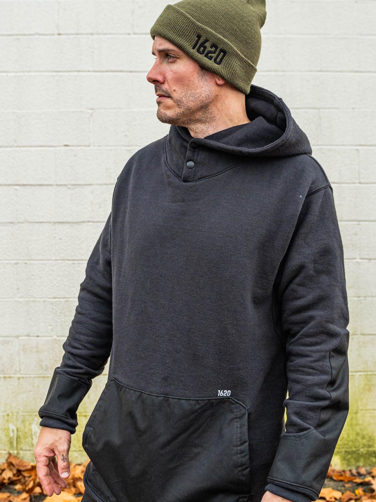 The 1620 Full Tech Work Hoodie | Heavyweight Fleece | Made in the USA ...