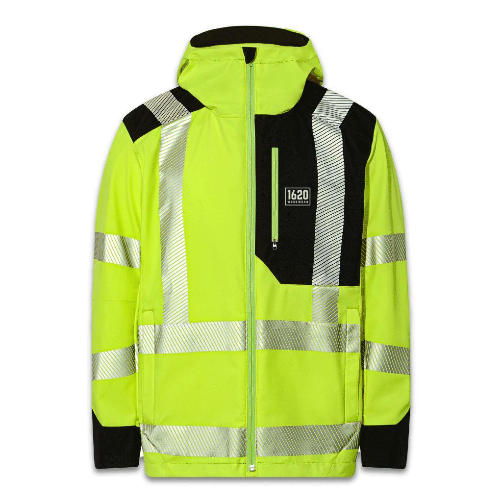 Hi Vis Softshell Work Jacket | Reflective Jacket | Made in the U.S.A ...