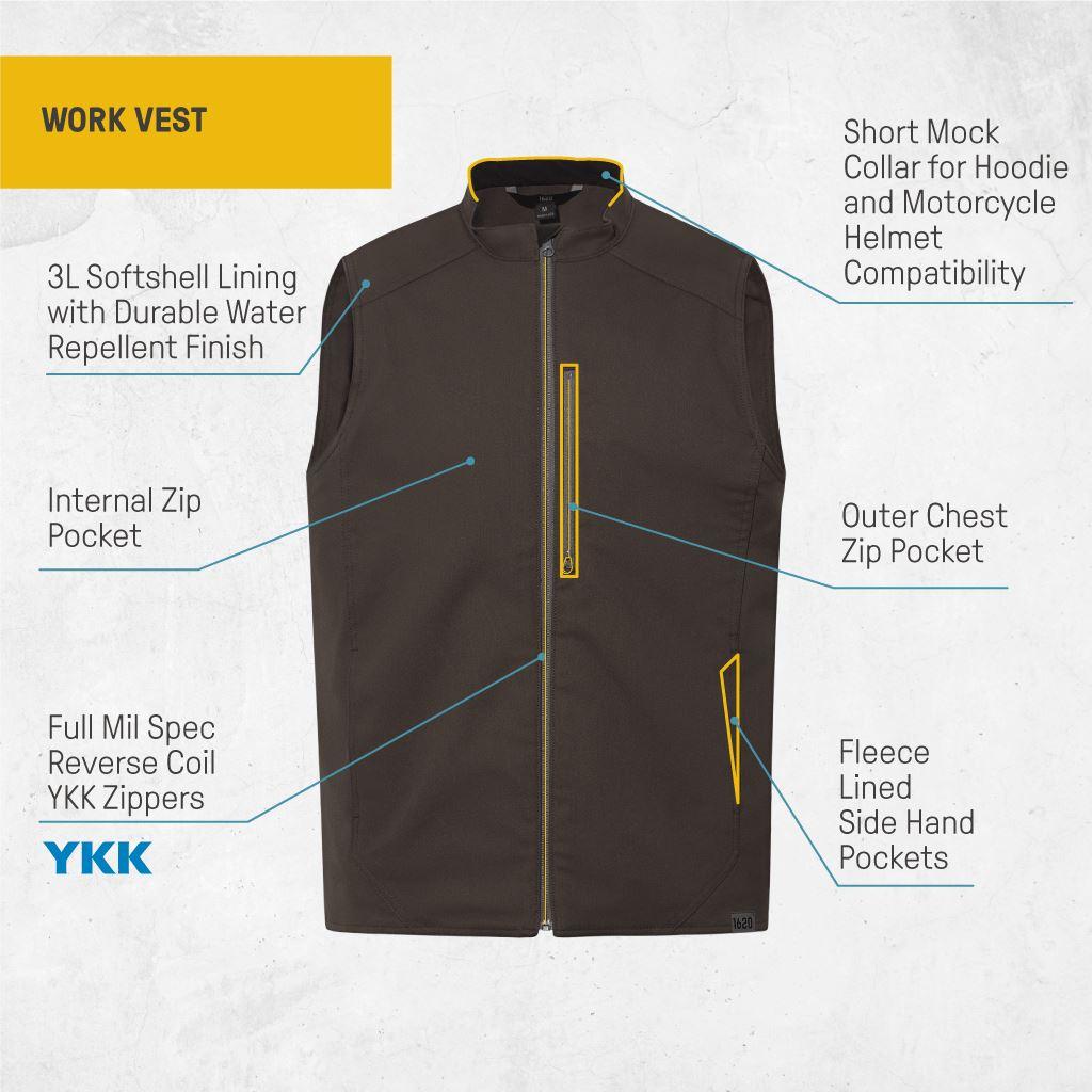 Work Vest - 1620 Workwear, Inc